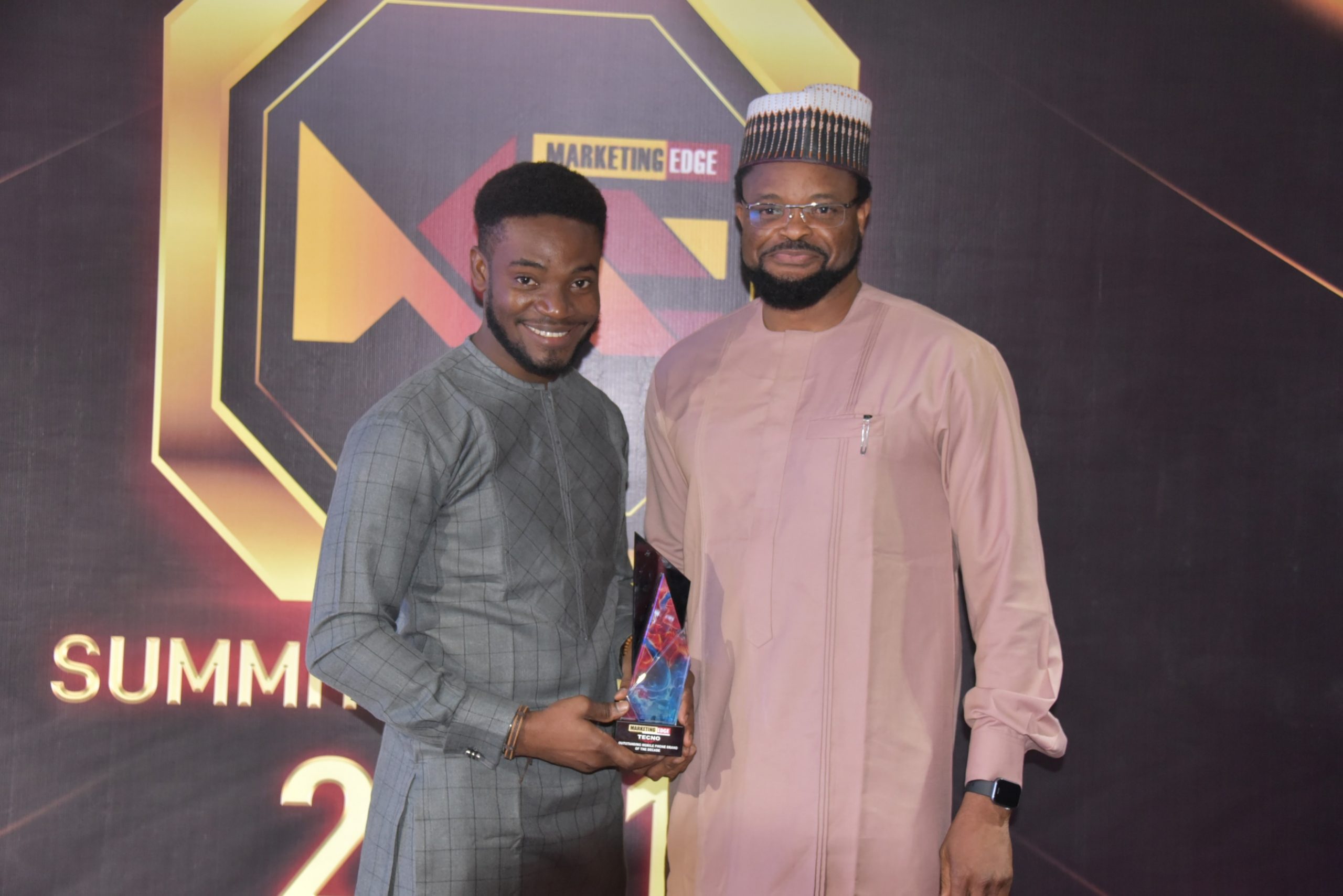 TECNO WINS OUTSTANDING MOBILE PHONE BRAND