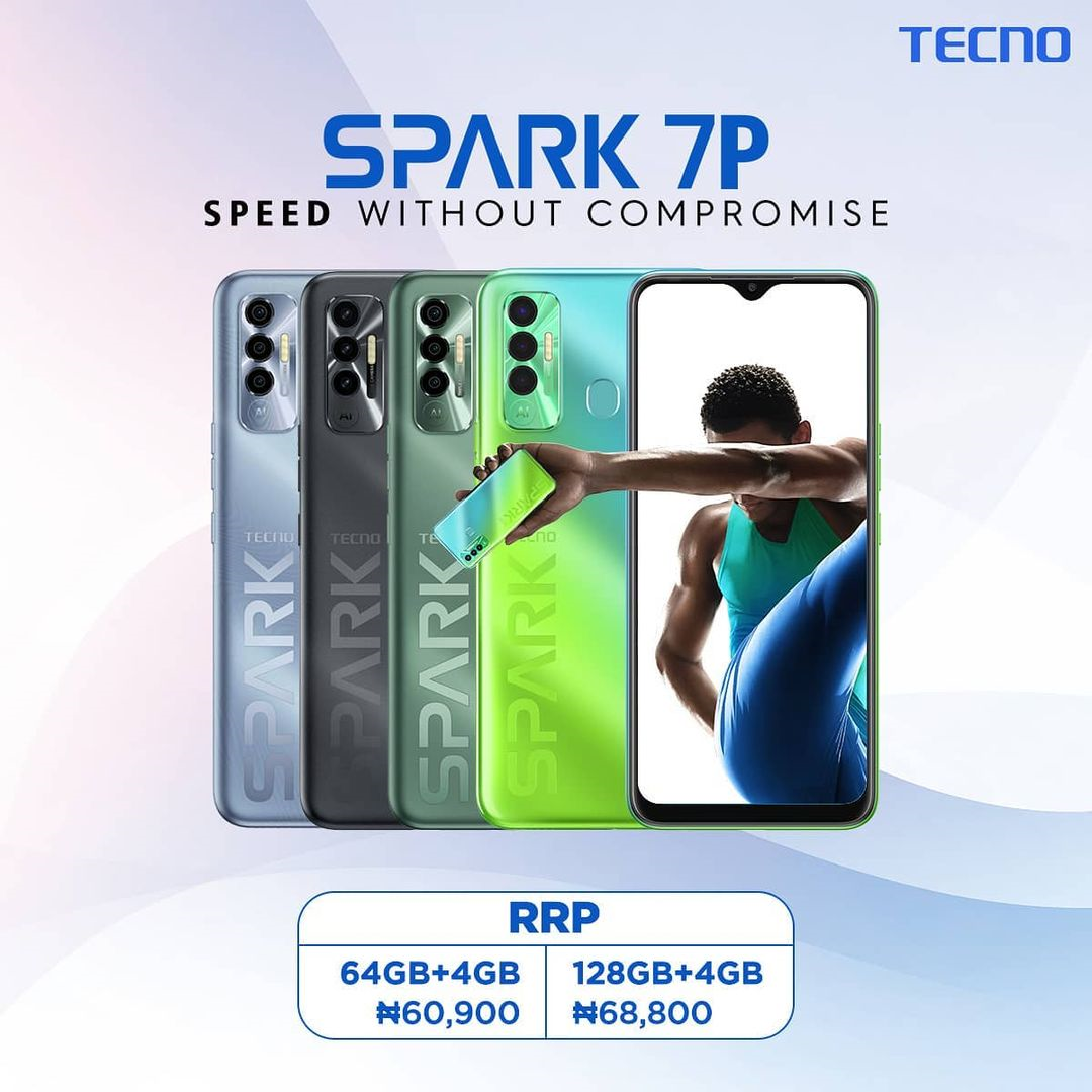 TECNO SPARK 7 SERIES; SPEED WITHOUT COMPROMISE